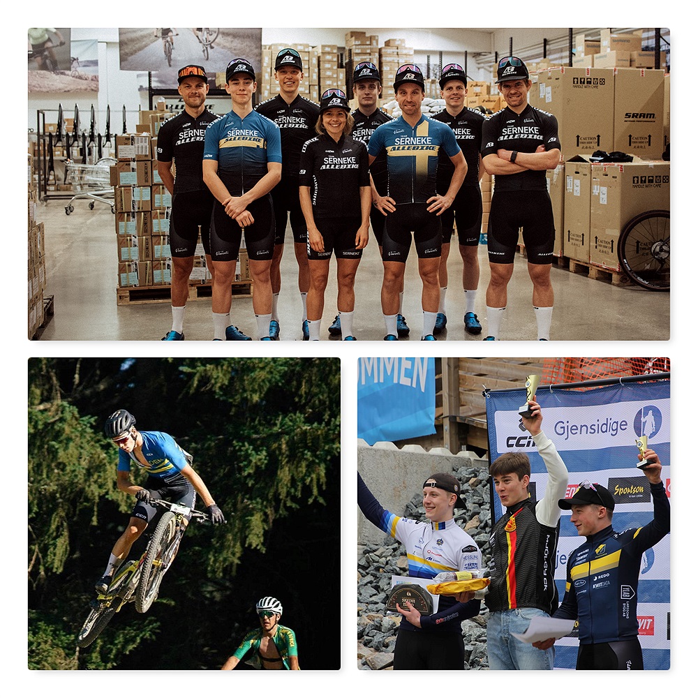 Grattis Edvin till värvningen i Team Serneke Allebike / Mjölby CK