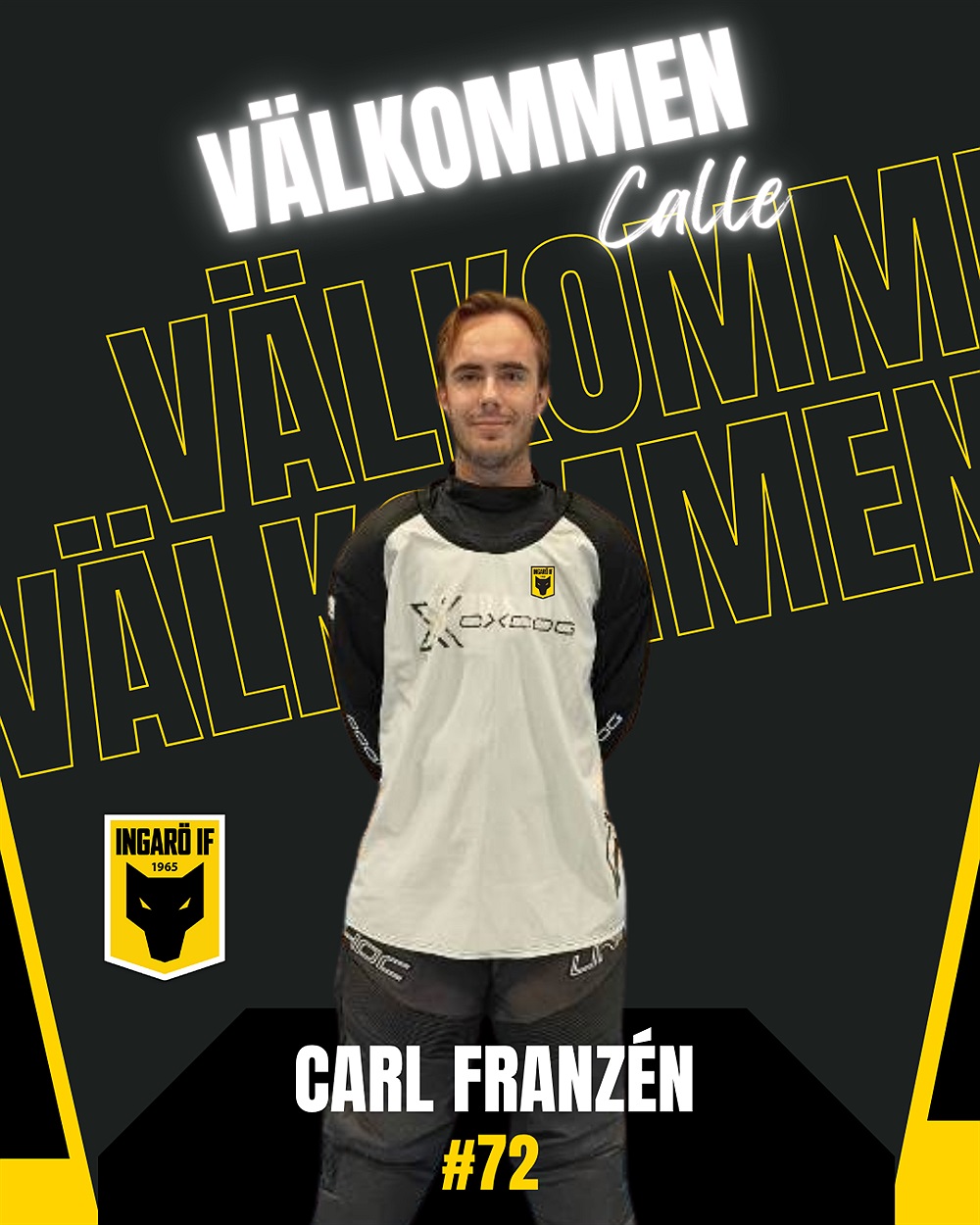 Carl Franzén klar för Ingarö IF! / Ingarö IF - Innebandy - Innebandy ...