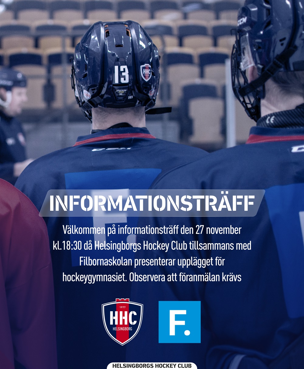 Informationsträff hockeygymnasiet / Helsingborgs HC