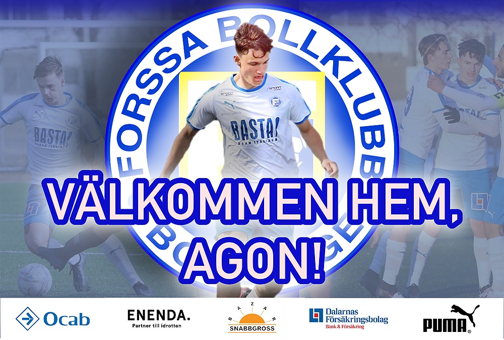 Agon Berisha återvänder till Forssa / Forssa BK