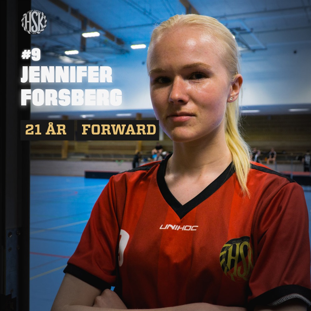 Jennifer Forsberg ansluter från AIK / Hässelby SK IBK - Dam A - Division 1