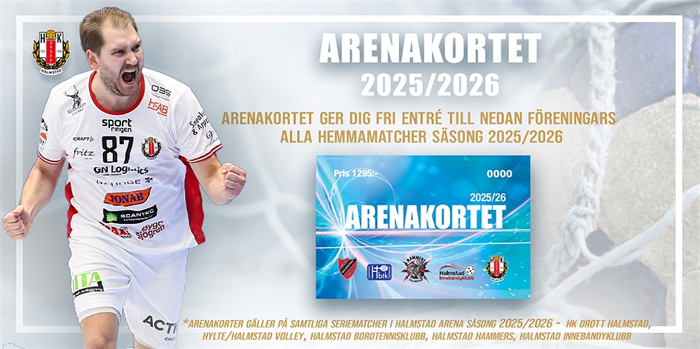 Nu är det dags att säkra nästa säsongs Arenakort! / HK Drott