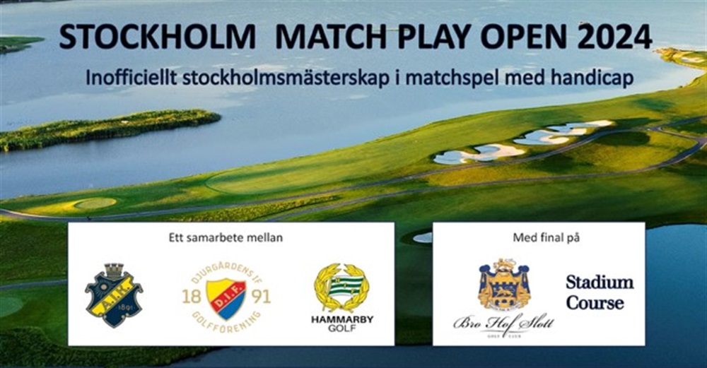 Stockholm Match Play Open 2024 / Hammarby Golf