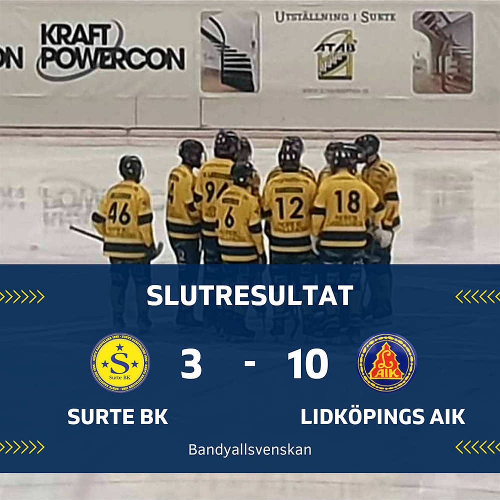 Surte BK - Lidköpings AIK