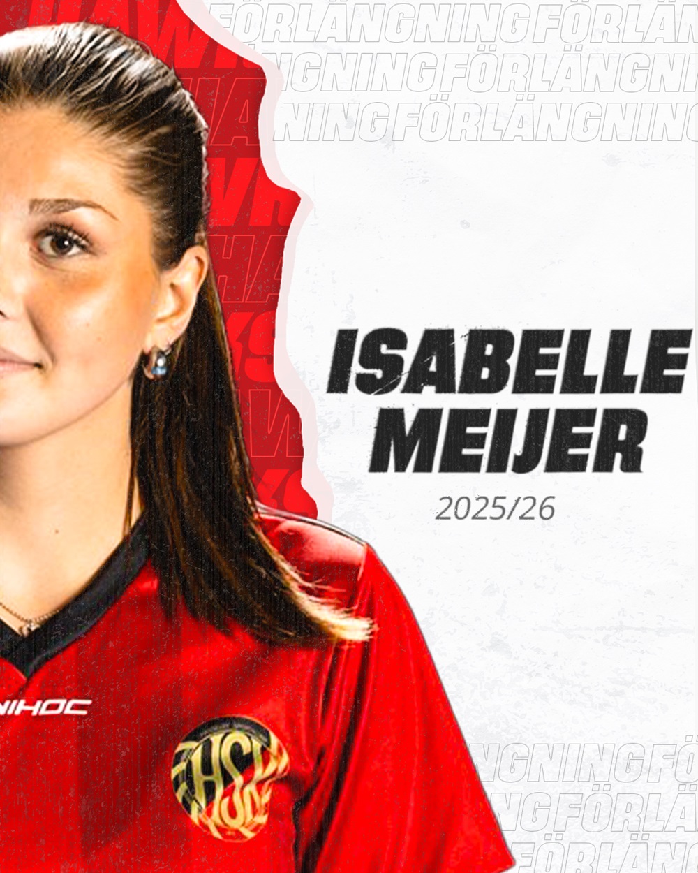 Isabelle Meijer klar för ett år till! / Hässelby SK IBK - Dam A ...