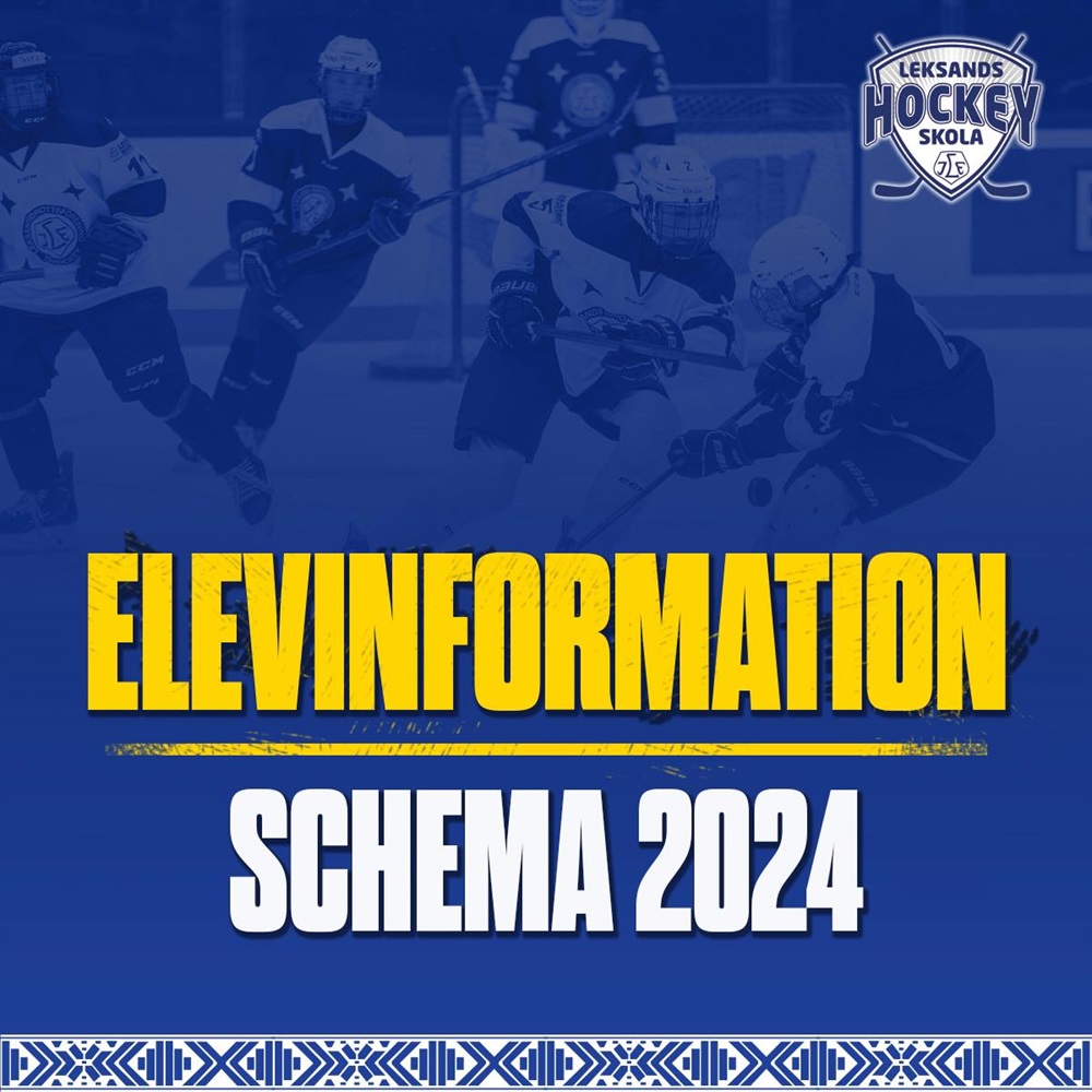 Schema 2024 / Leksands Hockeyskola
