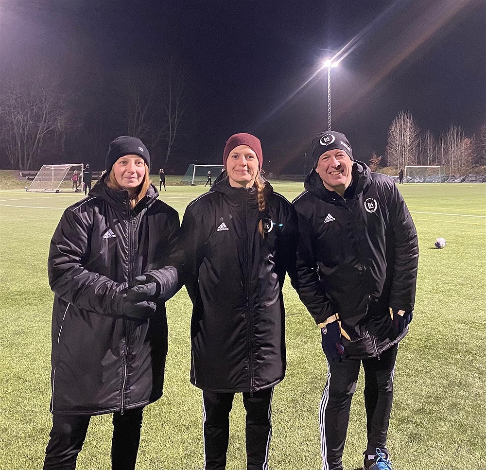 Tränarteamet är på plats / Lerums IS - Damer