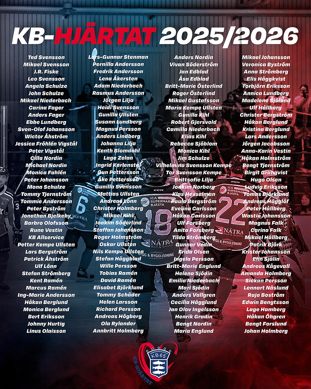KB-HJÄRTAT 28/9 2025 / KB65 Hockey - A-laget
