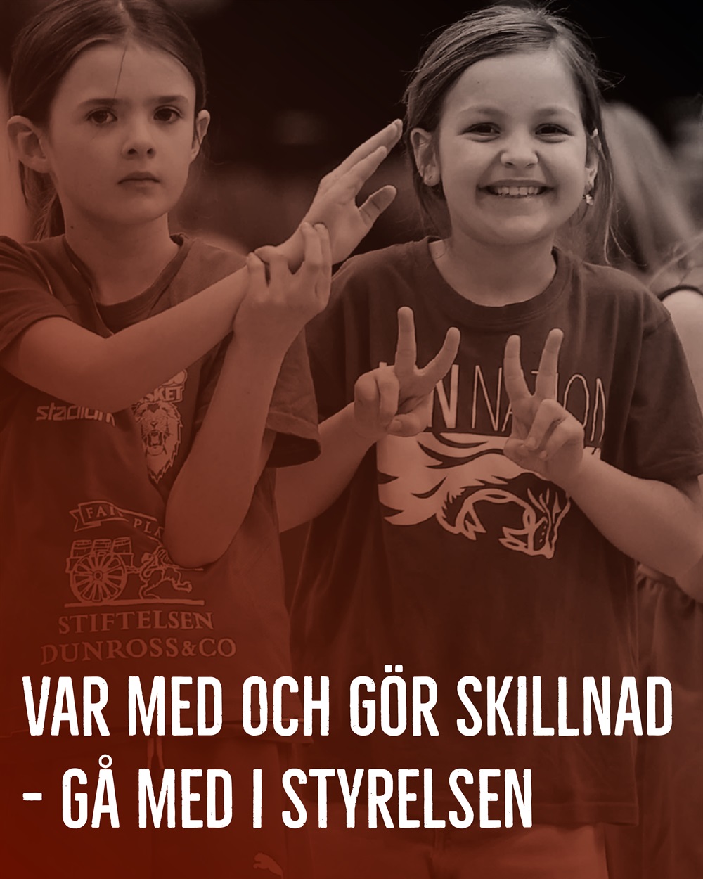 Var med och gör skillnad - gå med i styrelsen / Högsbo Basket
