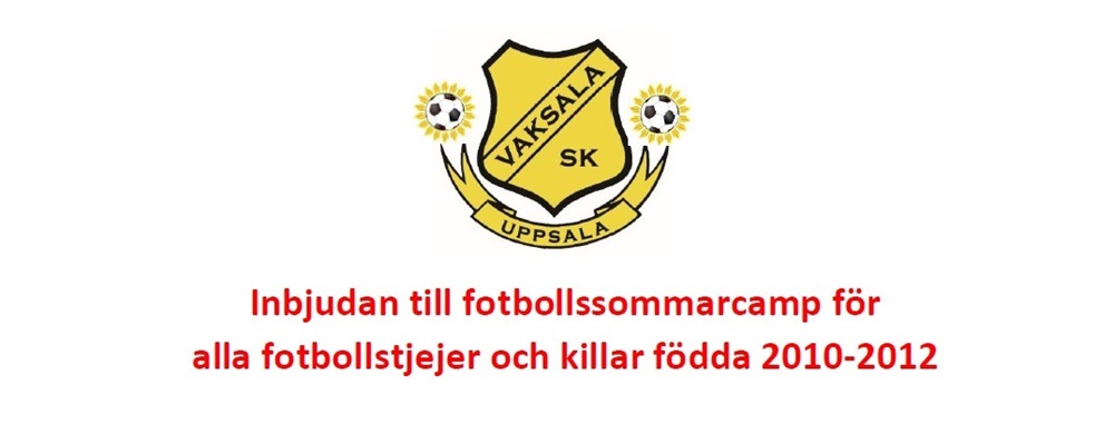 Sommarcamp för pojkar och flickor 12 - 14 år / Vaksala SK - Fotboll