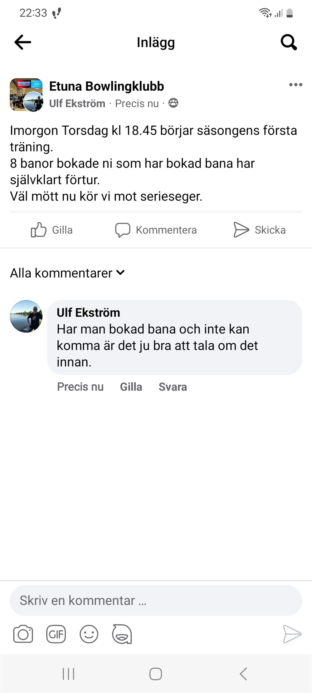 Säsongsstart / Etuna BK