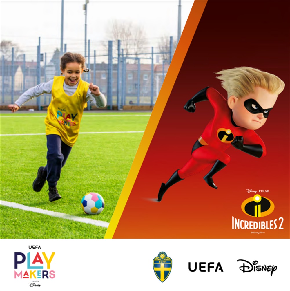 UEFA PLAYMAKERS DISNEY - KOLLA HIT! / Karlbergs BK