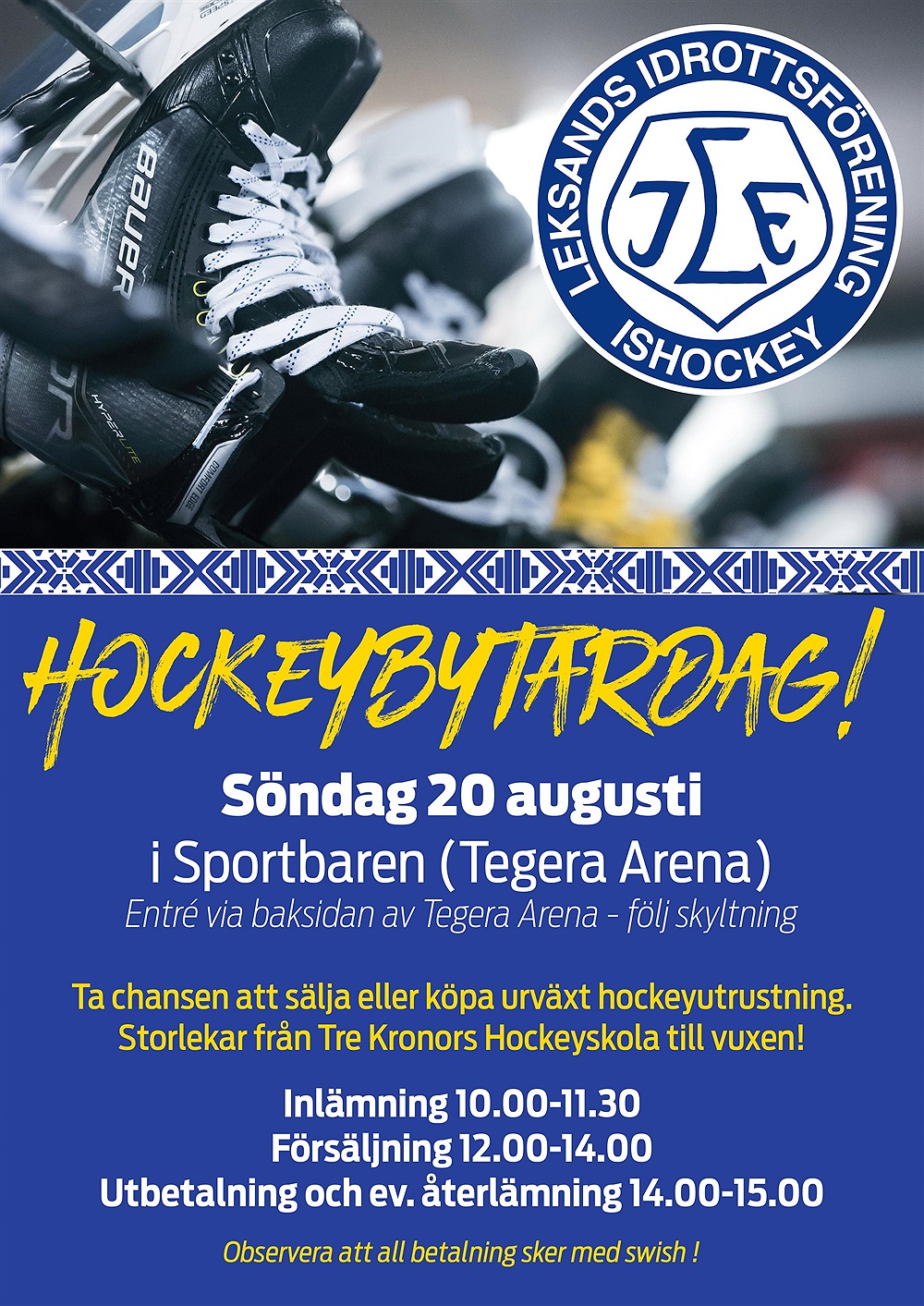 Hockeybytardag! / Leksands IF Ishockey
