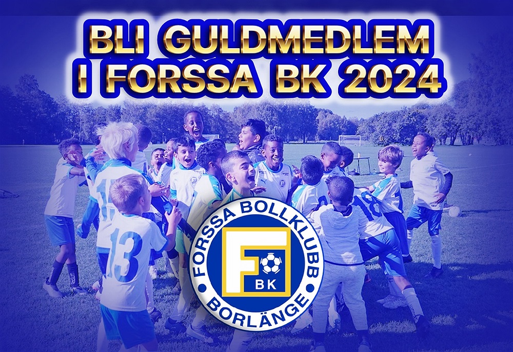 Guldmedlemskapet för 2024 har öppnat! / Forssa BK