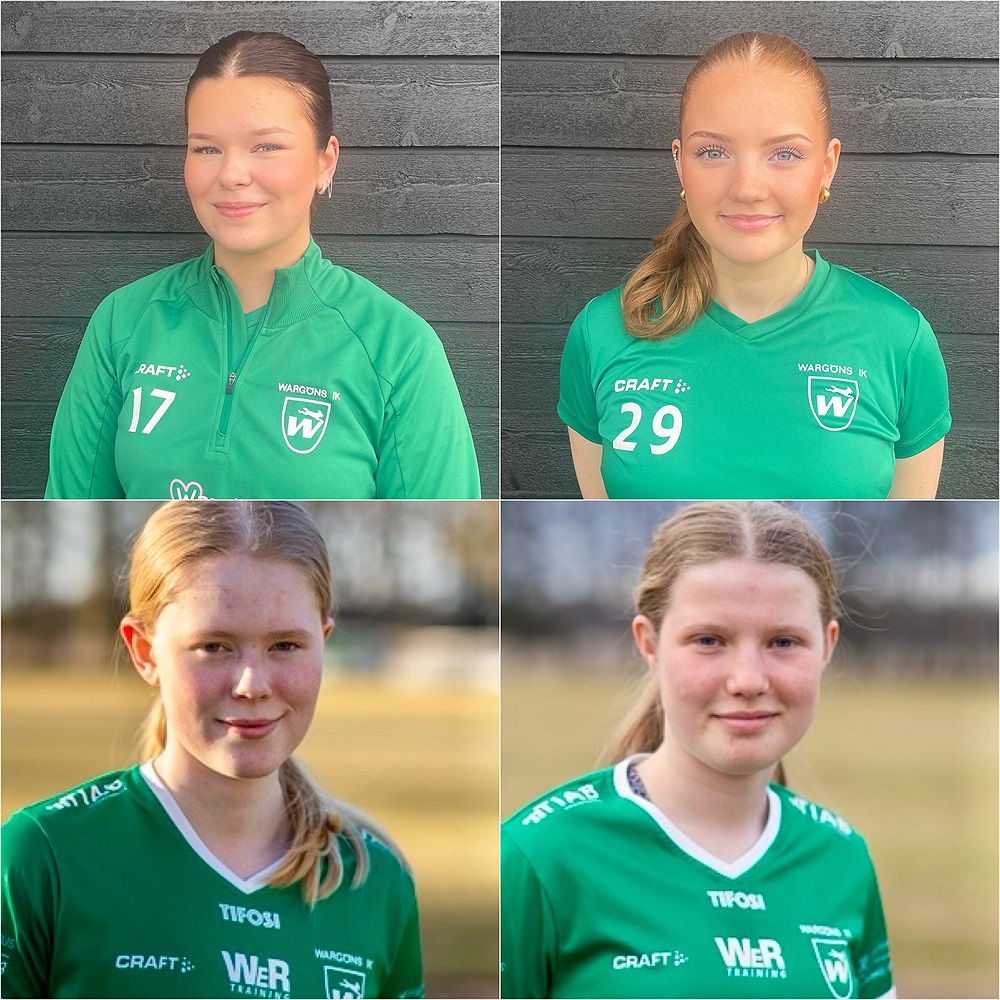 Idag presenterar vi följande fyra spelare! / Wargöns IK - Dam