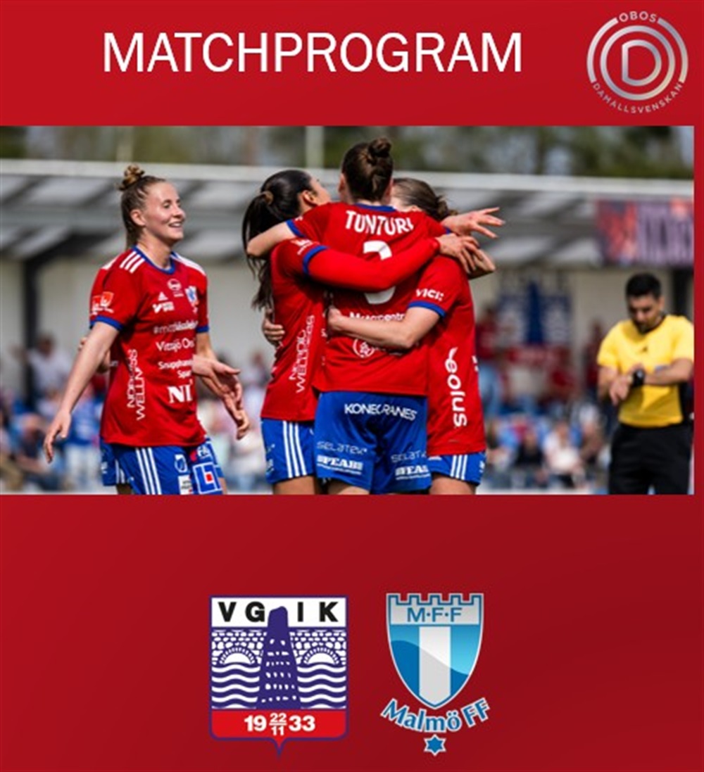 Dagens Matchprogram hittar ni här! / Vittsjö GIK - Dam - Damer