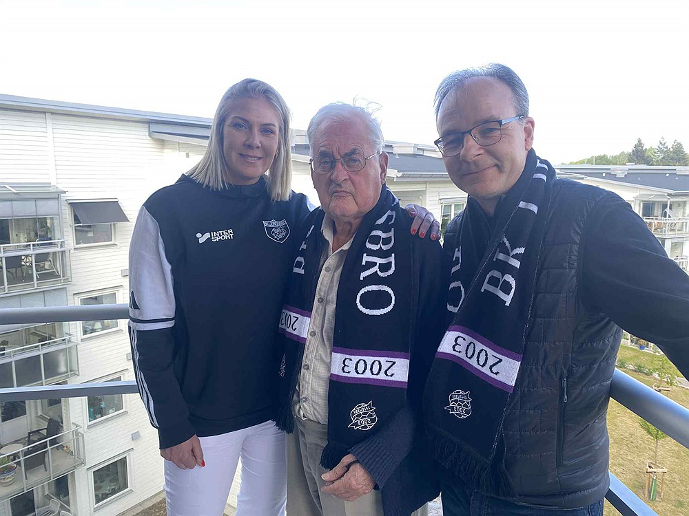 Med varm hand – Åke Wester stöttar BK Ljungsbro / BK Ljungsbro
