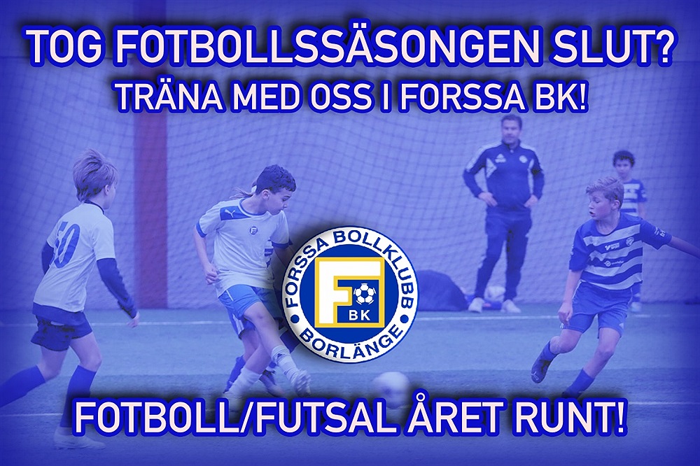 Spela med Forssa under vinterhalvåret! / Forssa BK
