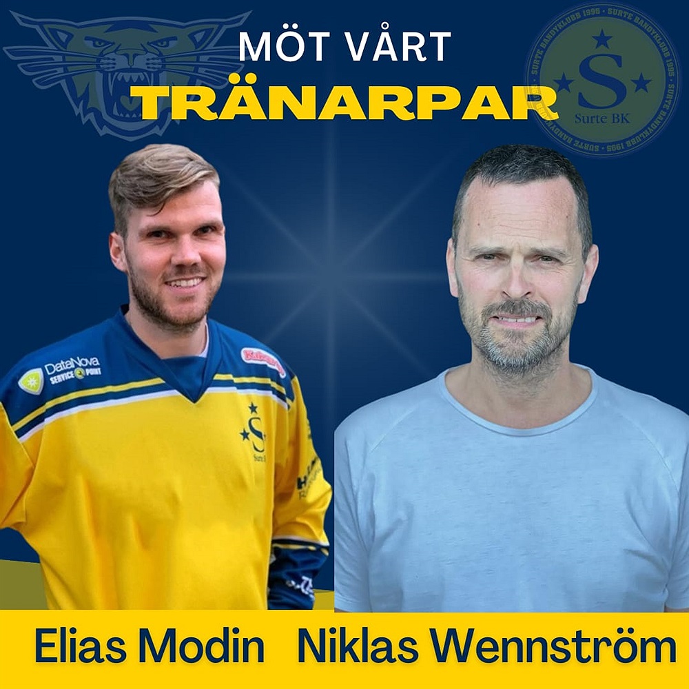 Möt vårt tränarpar Elias & Niklas / Surte BK - Surte Herr