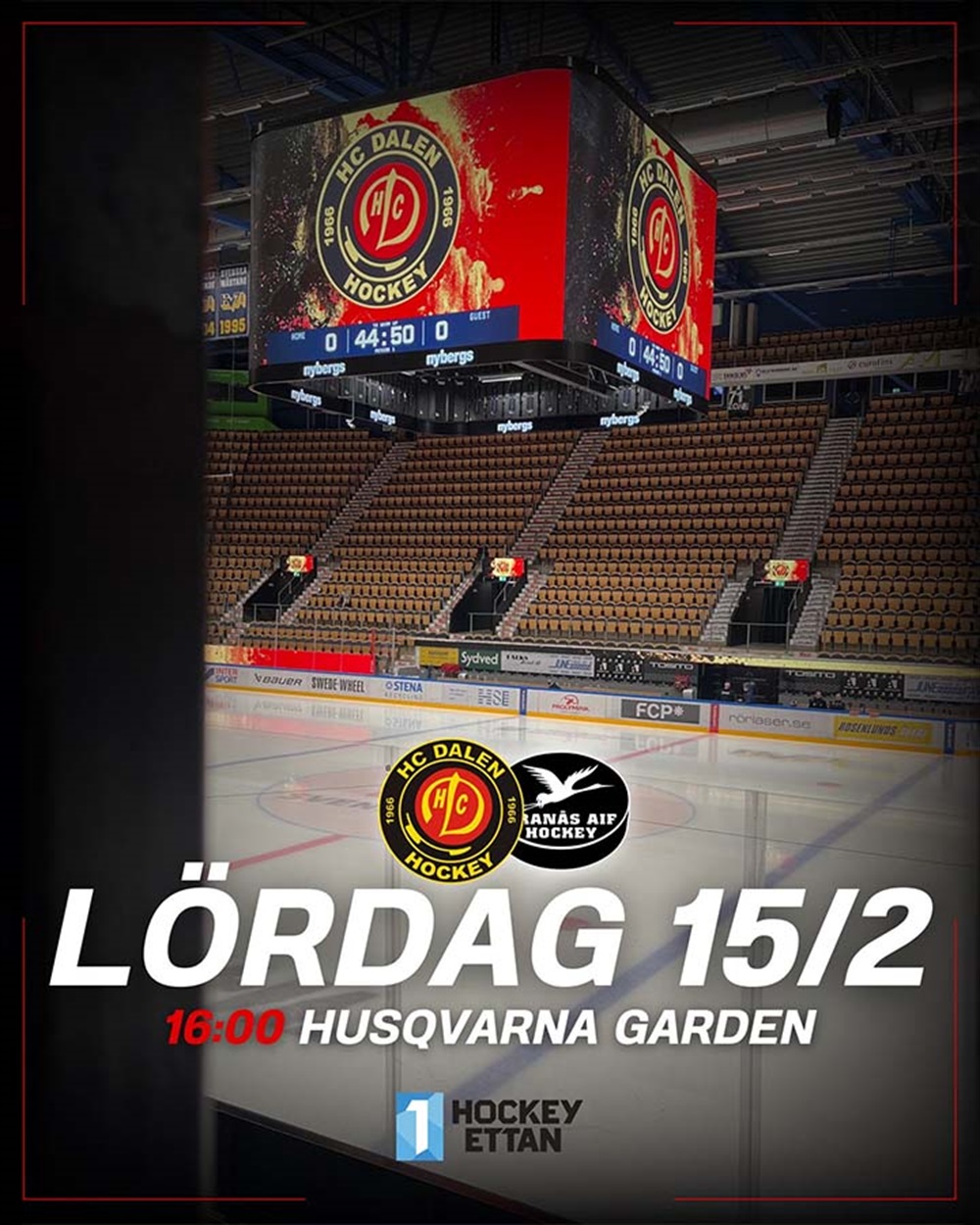 Nu fyller vi läktaren i Garden igen + tacobuffé! / HC Dalen