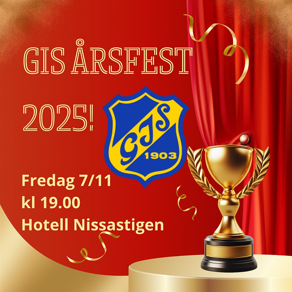 GIS Årsfest 2025 / Gislaveds IS