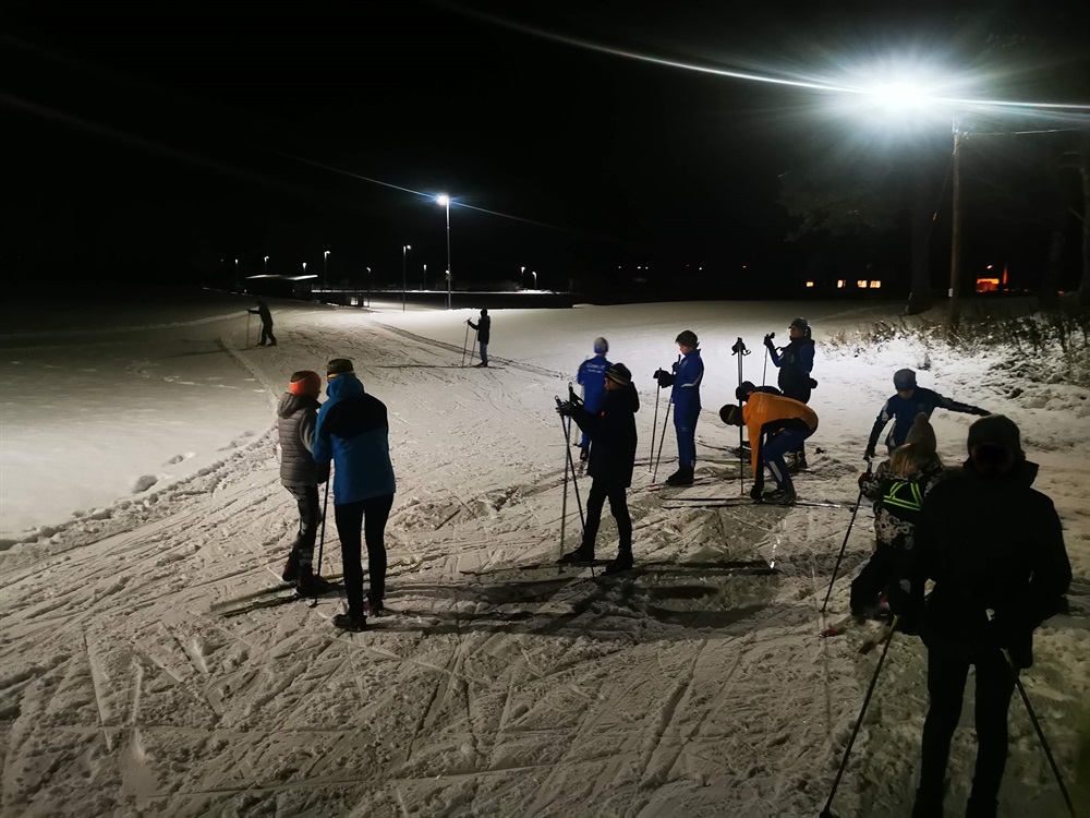 Säsongens första träning på snö avklarad! / Gimo IF SK