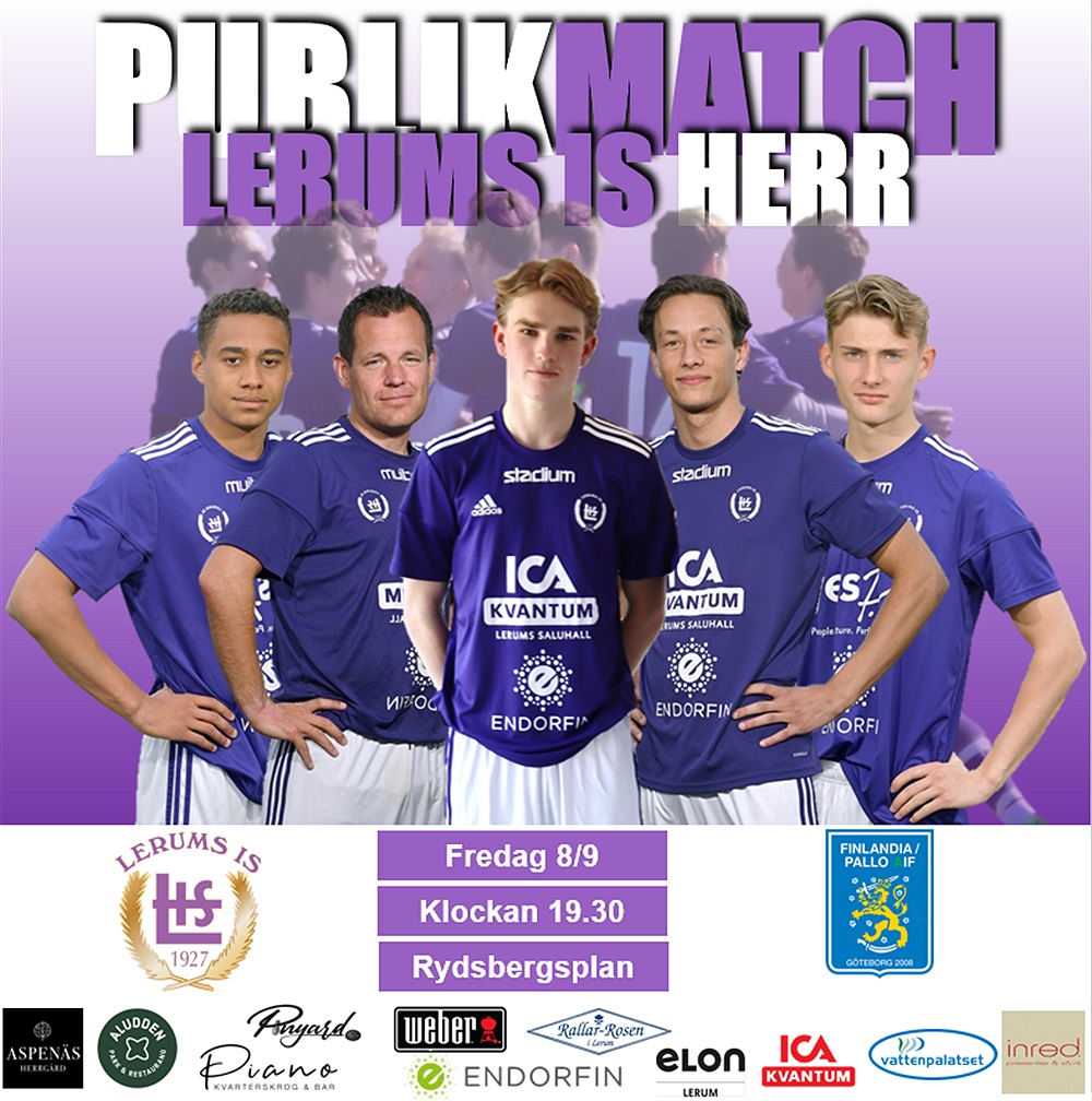 Publikfest på fredag! / Lerums IS