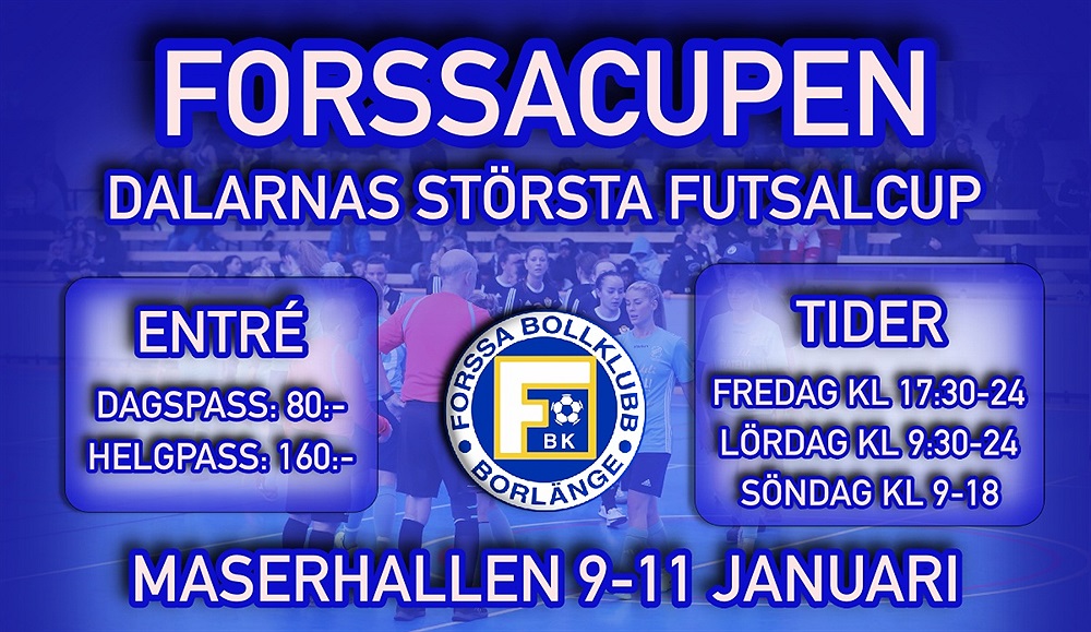 Inför Forssacupen 2026: 1 dag kvar! / Forssa BK