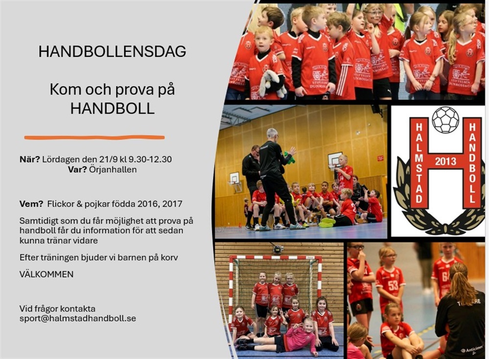 Handbollensdag 21/9 / Halmstad Handboll