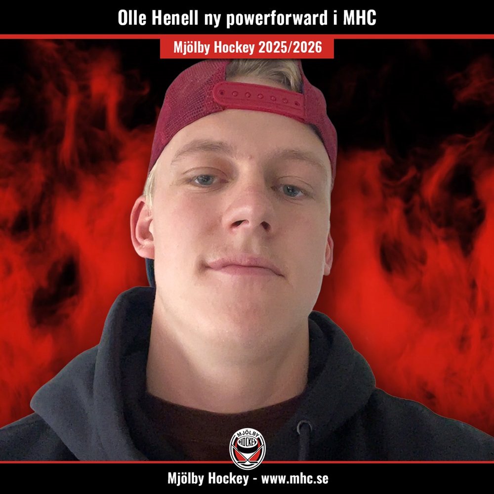 Lagbygget: Olle Henell ny powerforward i MHC / Mjölby HC - MHC A-lag