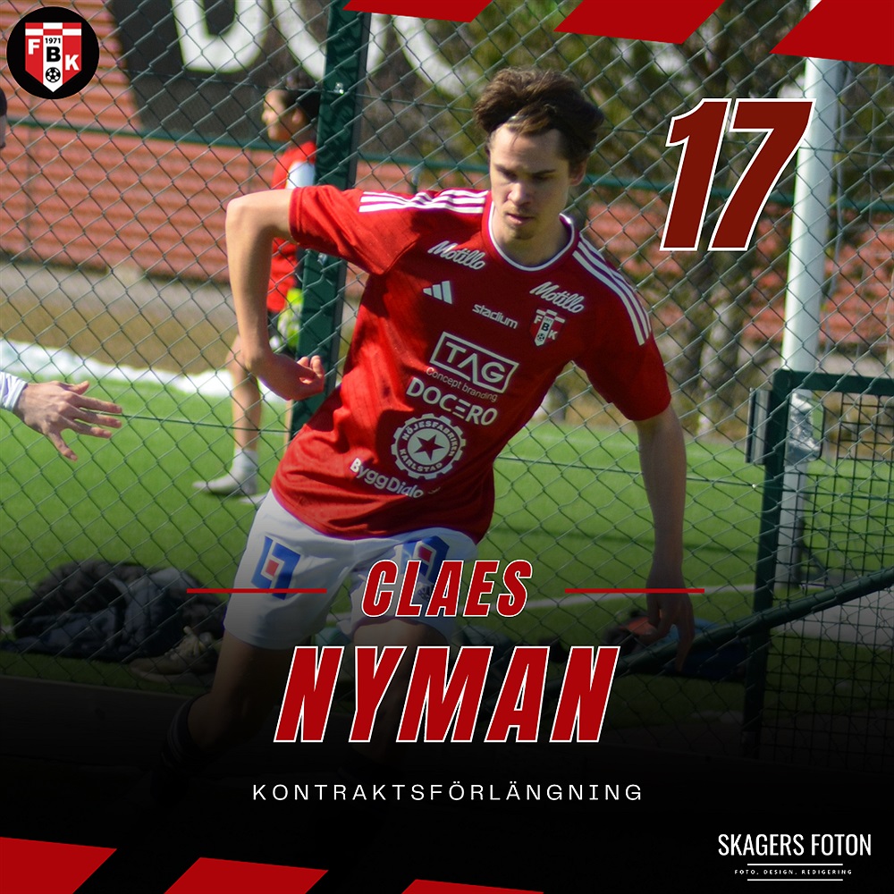 Skyttekungen Claes Nyman spelar i FBK nästa säsong / FBK Karlstad - FBK ...