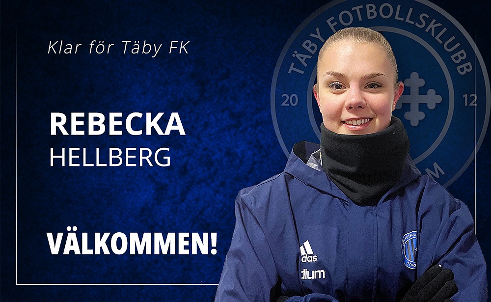Rebecka Hellberg klar för Täby FK / Täby FK - Dam