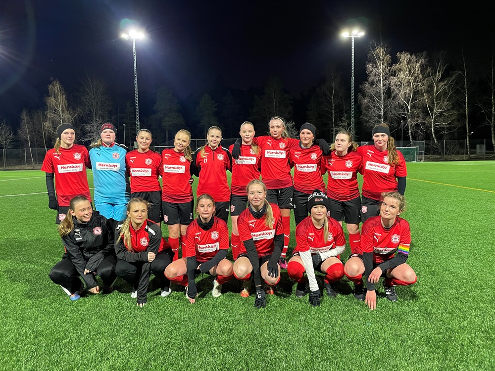 Första segern i serien / Runby IF - A-laget Dam