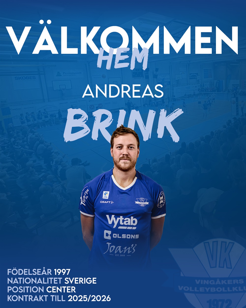 Andreas Brink vänder hem - klar för femtonde elitseriesäsongen ...