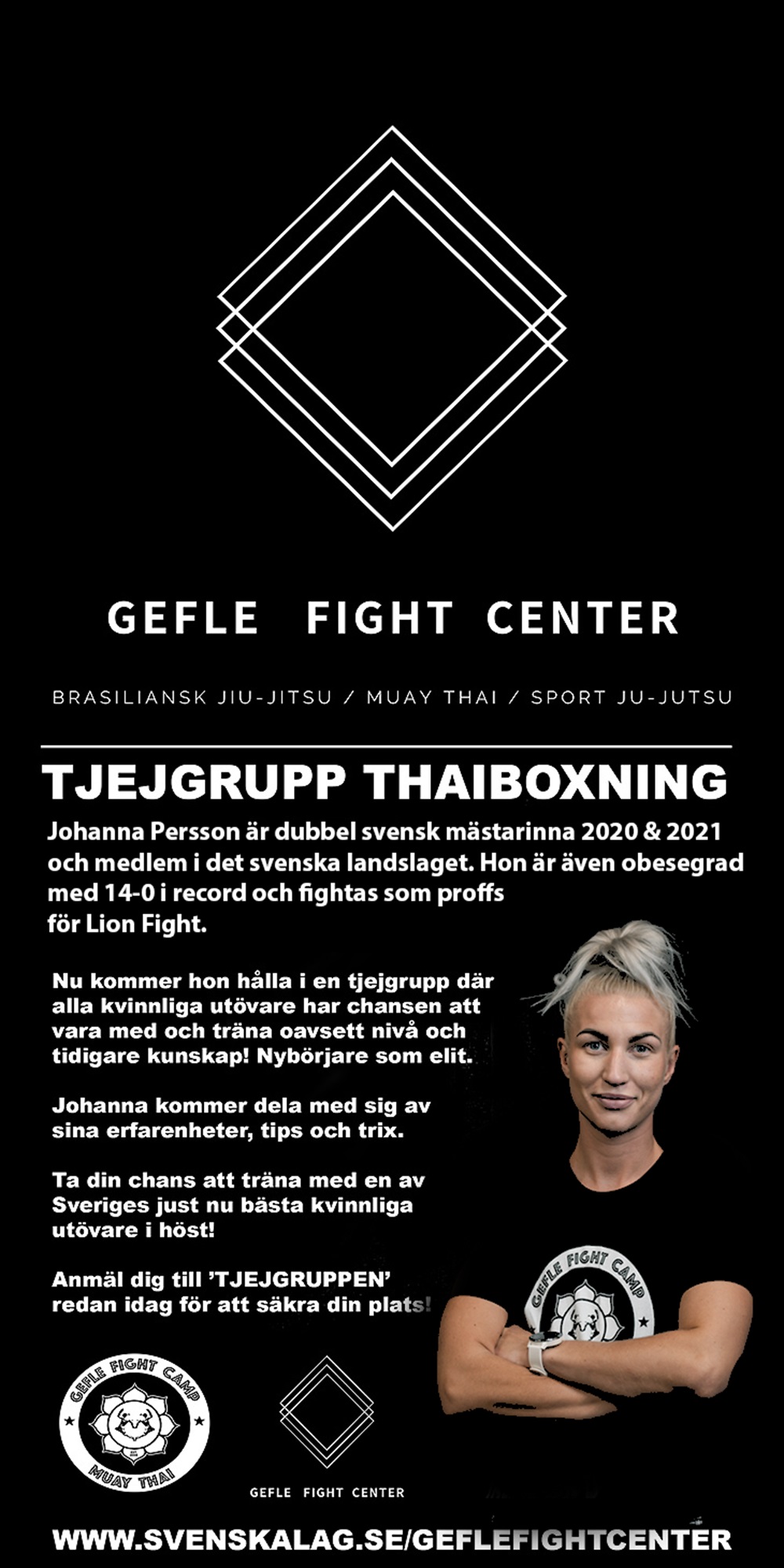 Gefle Fight Center - Thaiboxning - Vuxna - Tjejgrupp
