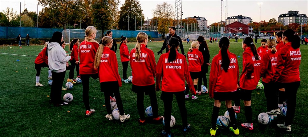 Apollon Solna satsar Stort på Damfotbollen, i Solna! / Apollon Solna